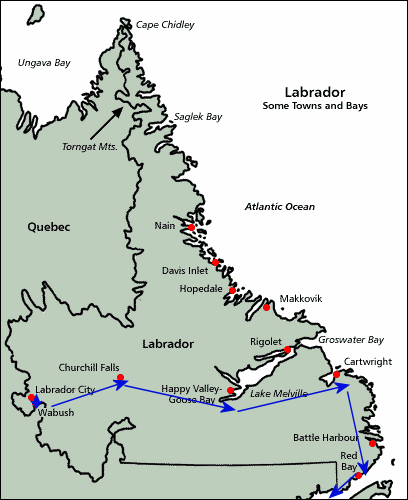 Quebec-Labrador RV Caravan Birding Tour Itinerary